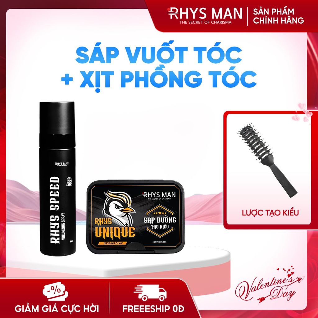 RHYS MAN - Chăm Sóc Đàn Ông Thế Hệ Mới
