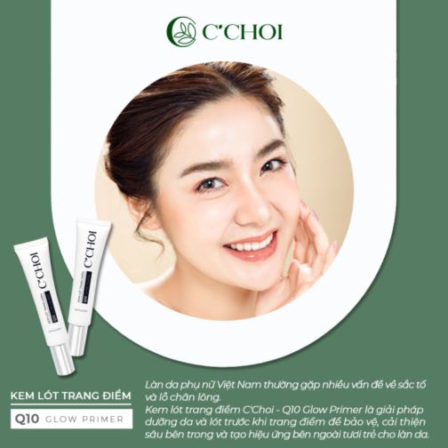 Kem lót trang điểm c'choi - Q10 glow primer – Kate Store
