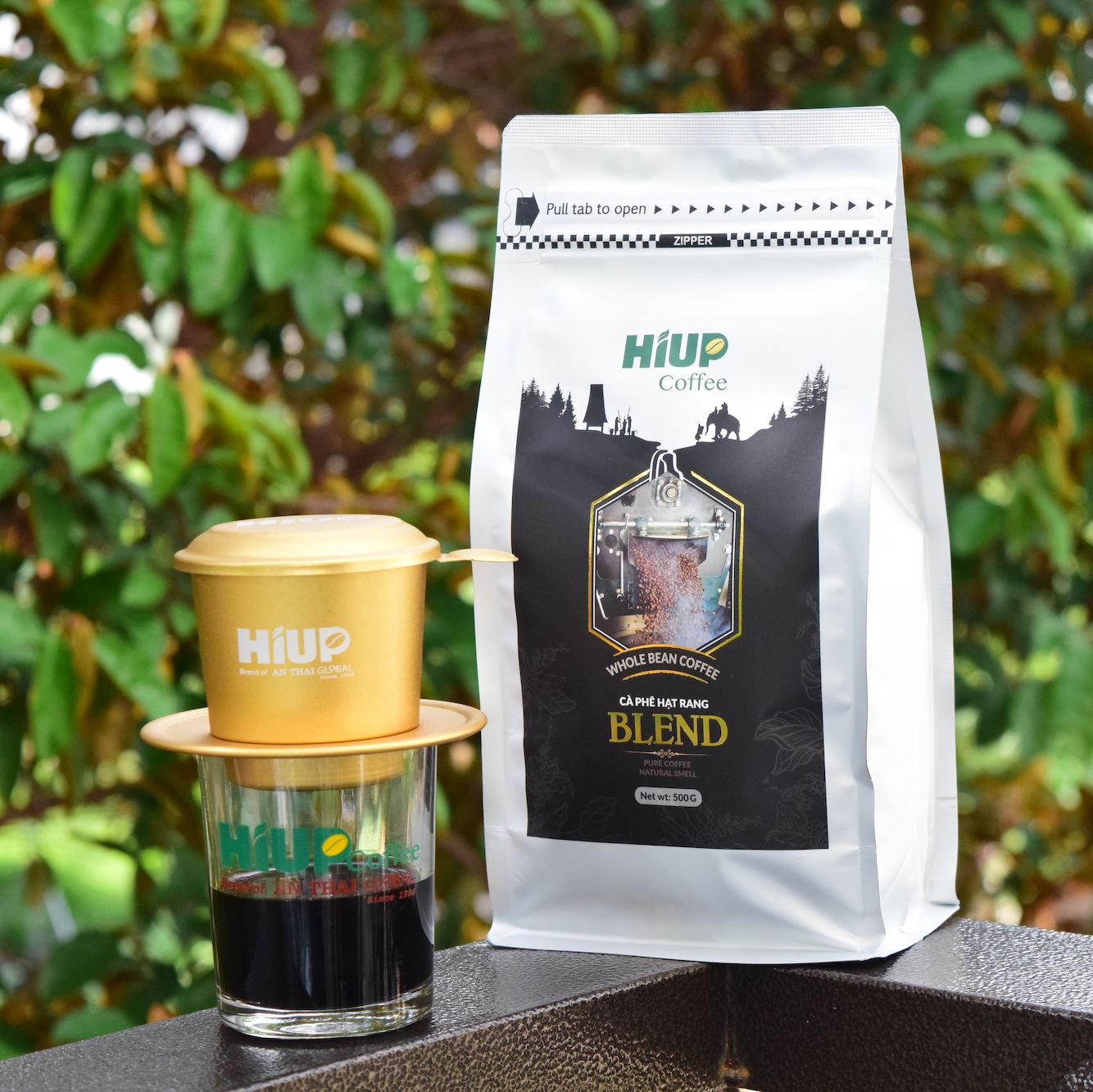 Cà Phê Hạt Rang Blend Túi Lớn – HIUP