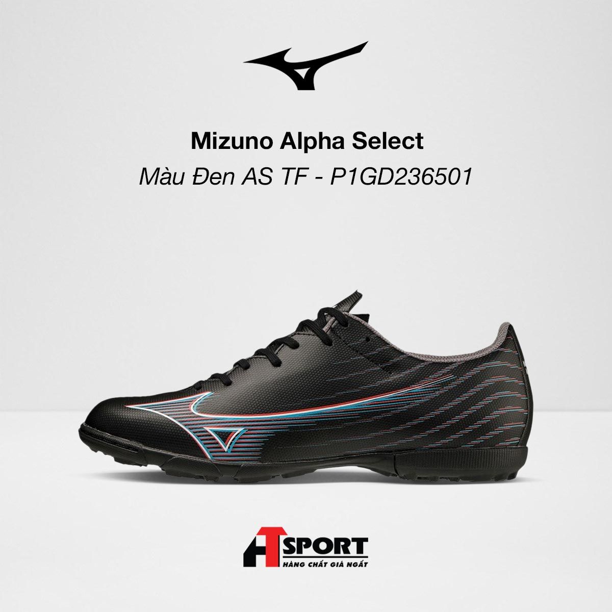 Mizuno Alpha Select - Màu Đen AS TF - P1GD236501 – HT SPORTS - Giày Đá ...