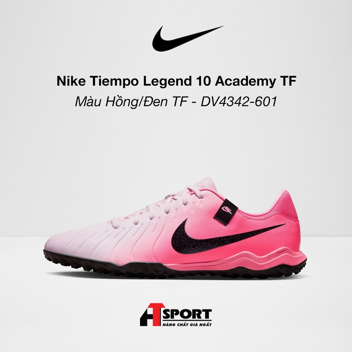 Nike Tiempo Legend 10 Academy Màu Hồng/Đen TF - DV4342-601 – HT SPORTS ...