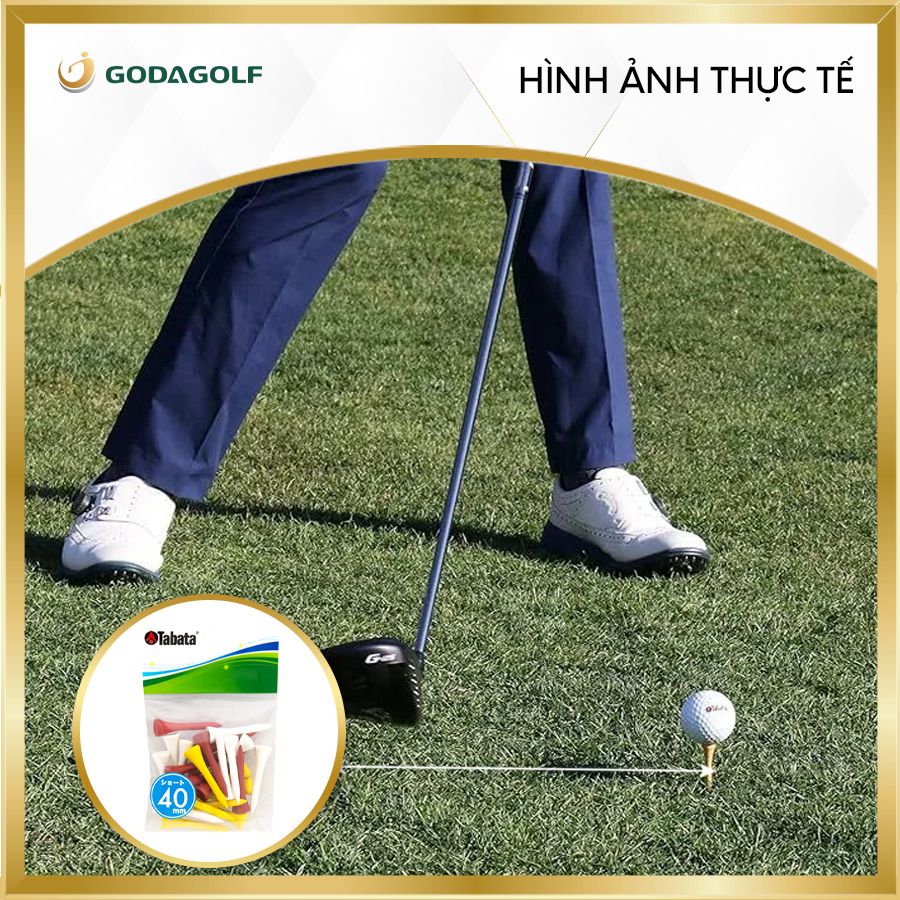 Tee Golf Gỗ Cao Cấp Tabata 40mm | Tabata Golf Chính Hãng – Goda Golf