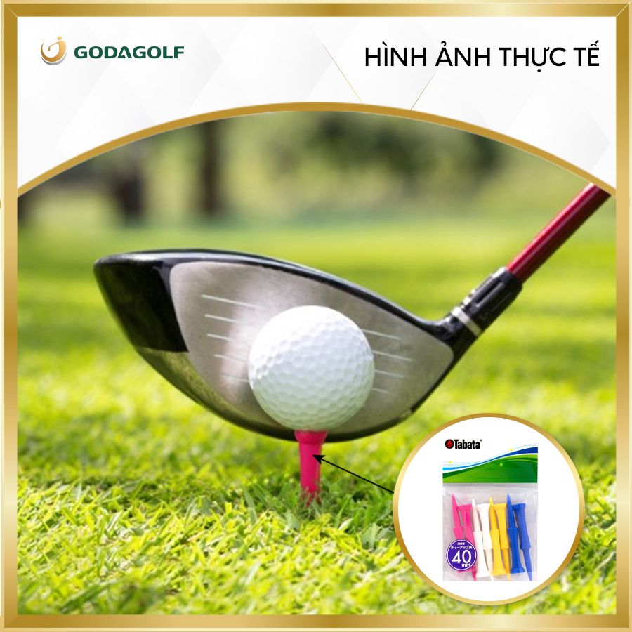 Tee Golf Nhựa Tabata 40 mm, Chân Đỡ Phát Bóng GV0467 | Tabata Golf Chí ...
