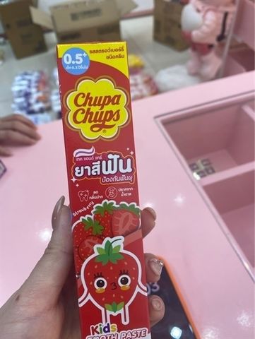 Kem đánh răng Chupa Chups Hương dâu – Choubebe