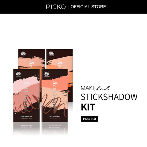 Bộ KIT trang điểm mắt 3 món MAKEHEAL EYECROWN ARTCROQUIS STICKSHADOW – pickomall