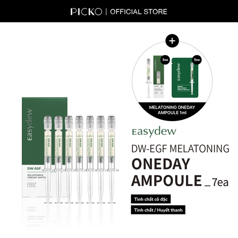 Huyết thanh làm sáng da, mờ nám EASYDEW DW-EGF MELATONING ONEDAY AMPOU – pickomall