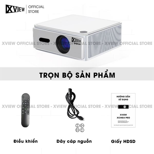 MÁY CHIẾU LED FULLHD XVIEW XCINE4 PRO2 HỖ TRỢ ANDROID TV – XVIEW VIỆT NAM