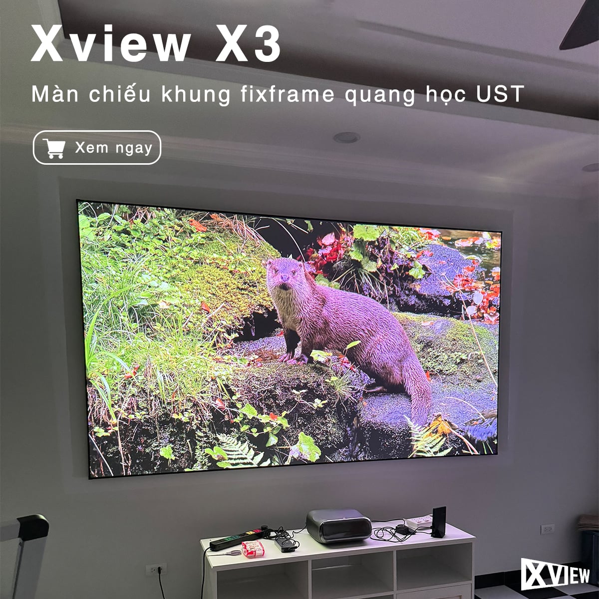 Xview máy chiếu thông minh cấu hình khủng