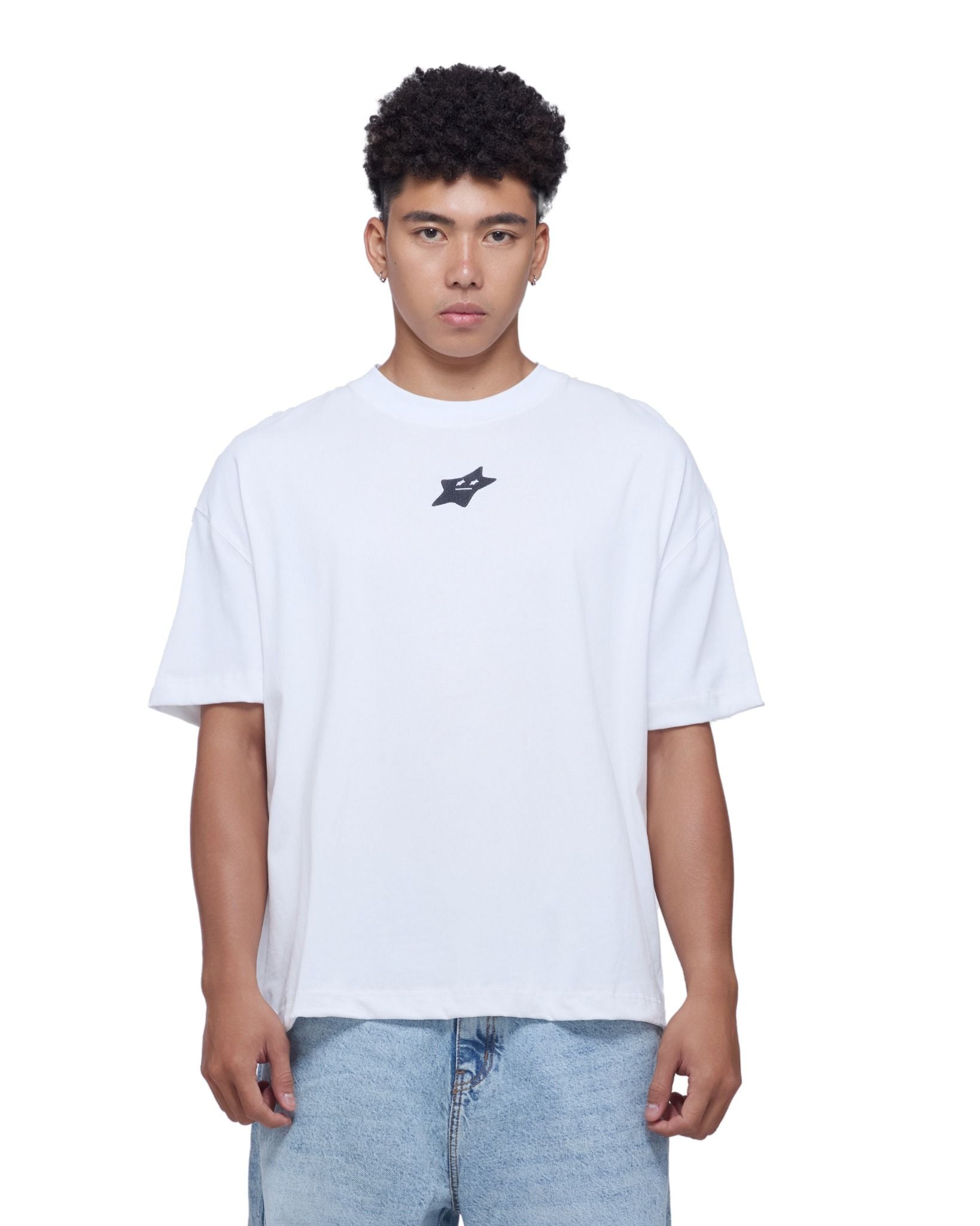 Mini star Tee - white