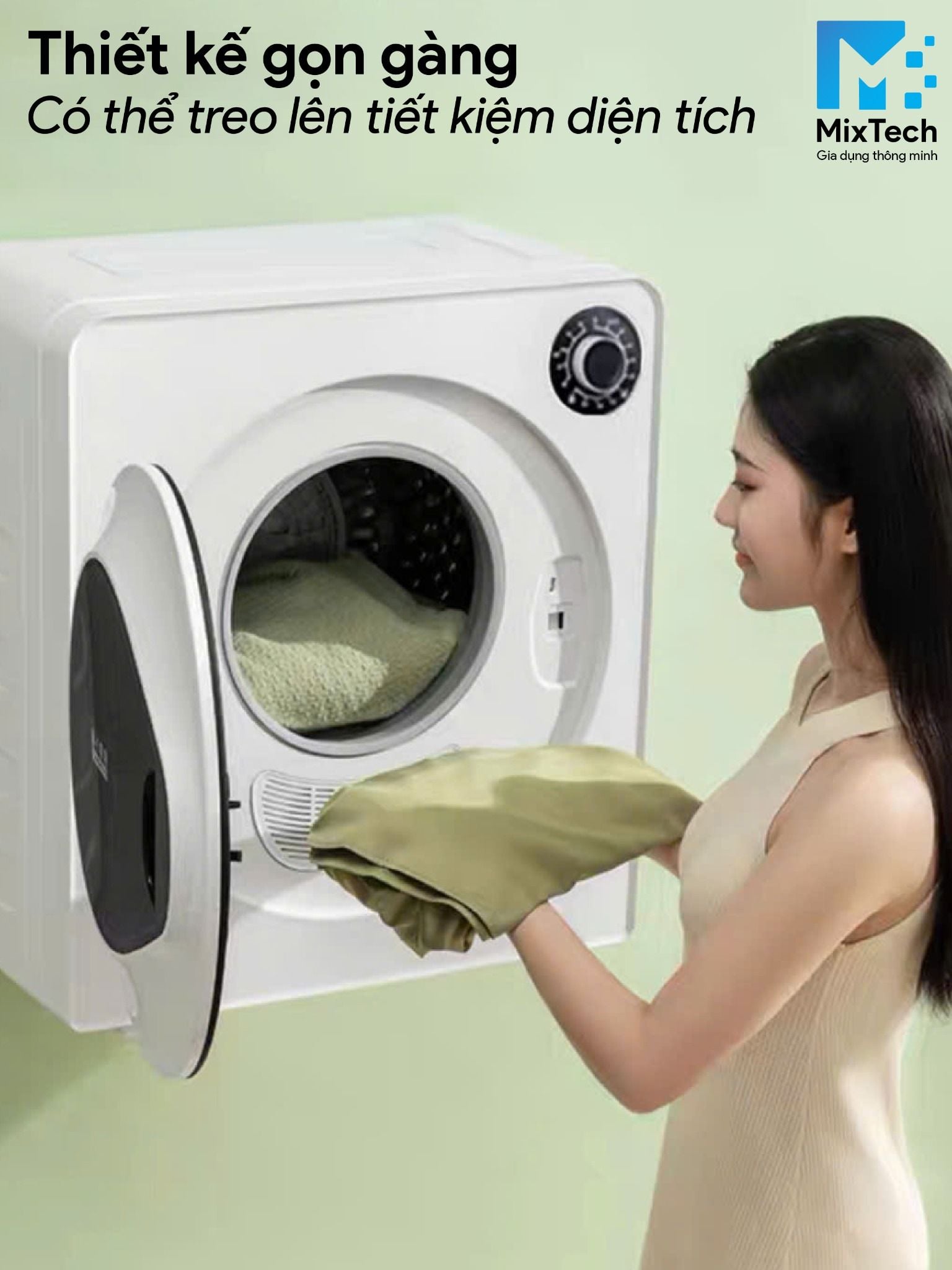 Máy Sấy Quần Áo Mini Acanthaster 4Kg – Gọn Nhẹ, Sấy Siêu Nhanh, Chuẩn ...