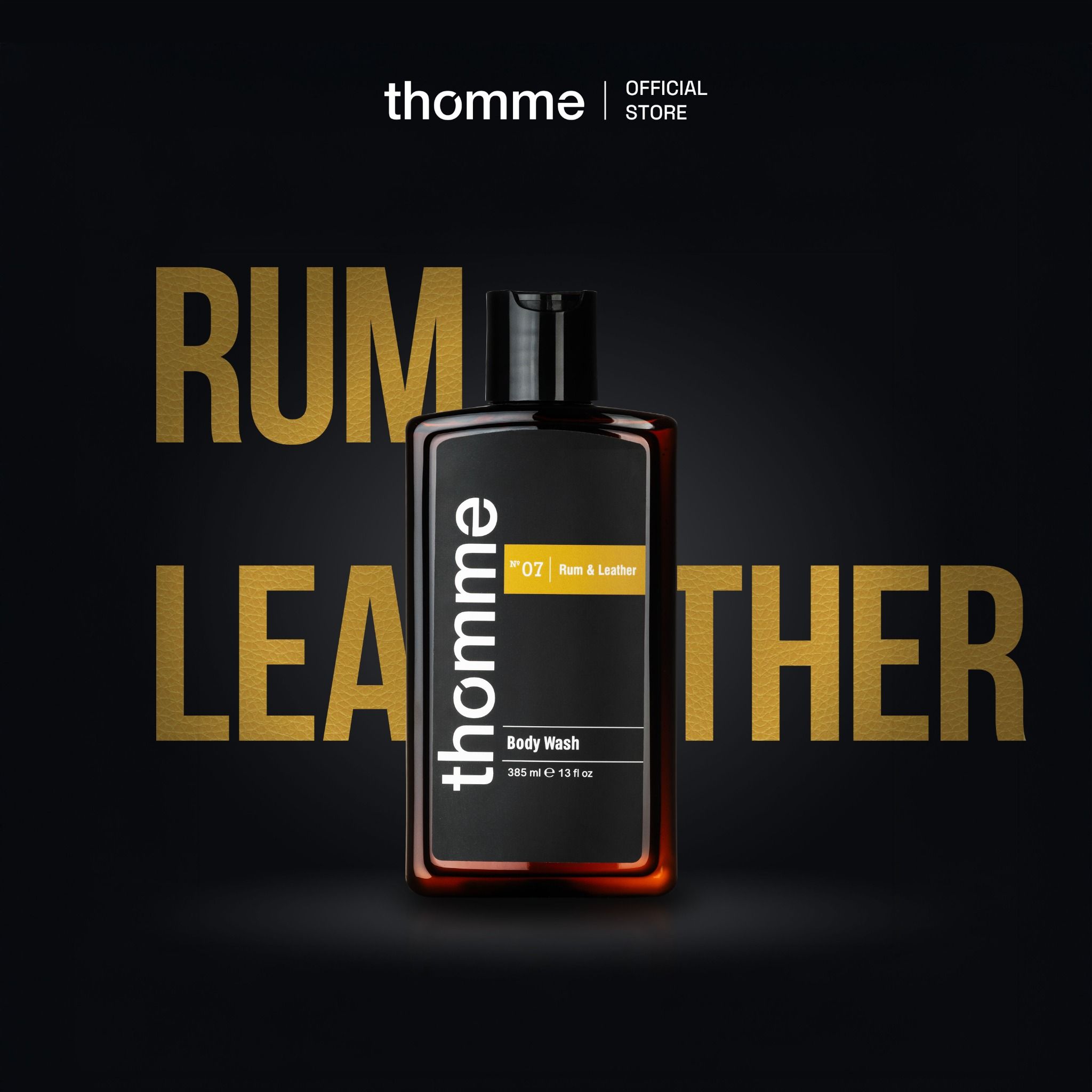 Sữa Tắm Thomme Rum & Leather 385ML