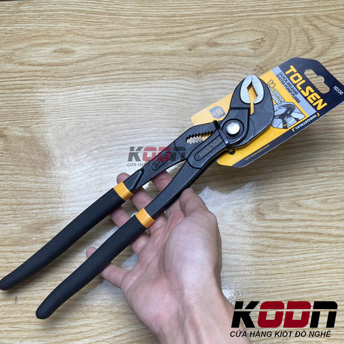 Kìm mỏ quạ mở ống nước 12 inch TOLSEN 10330