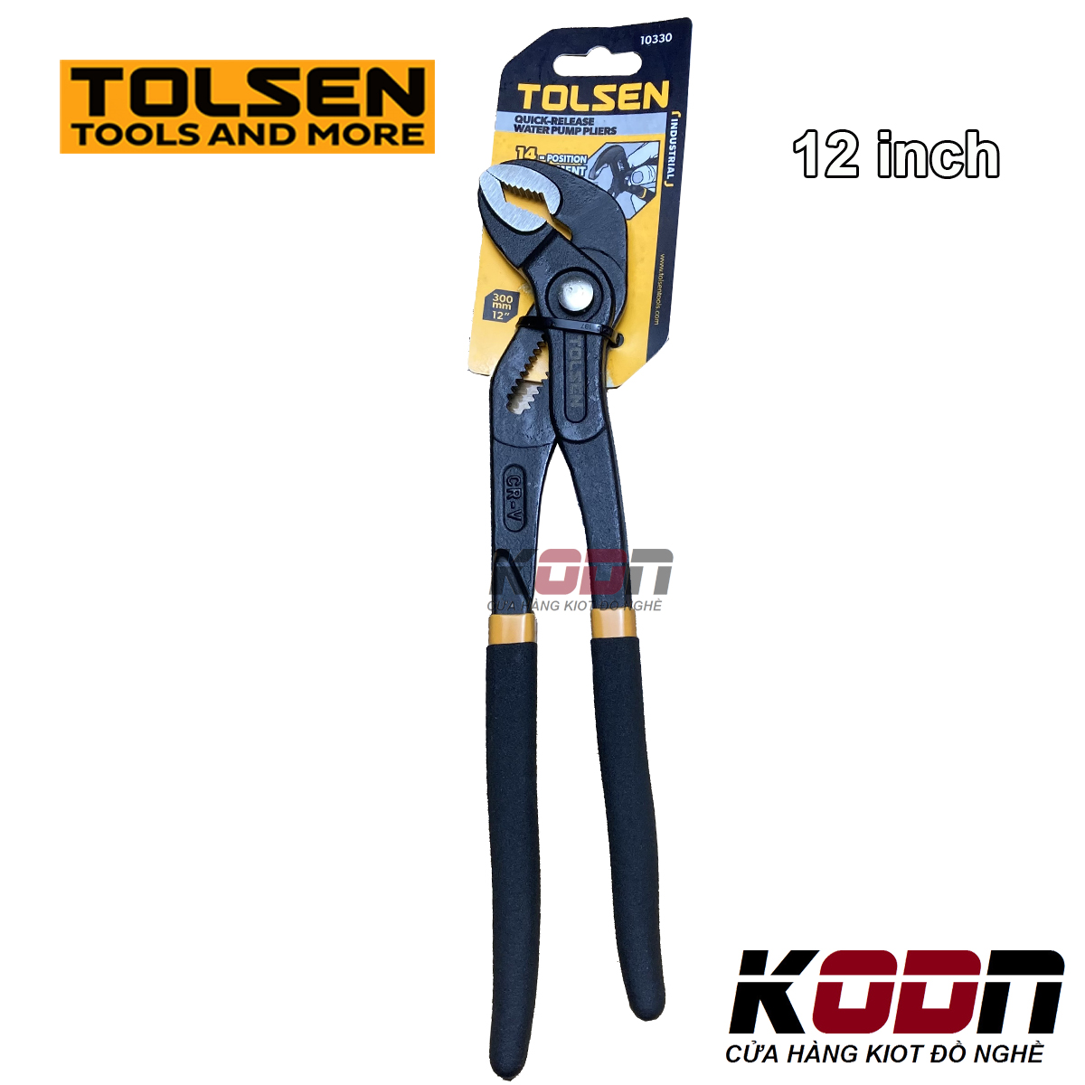 Kìm mỏ quạ mở ống nước 12 inch TOLSEN 10330