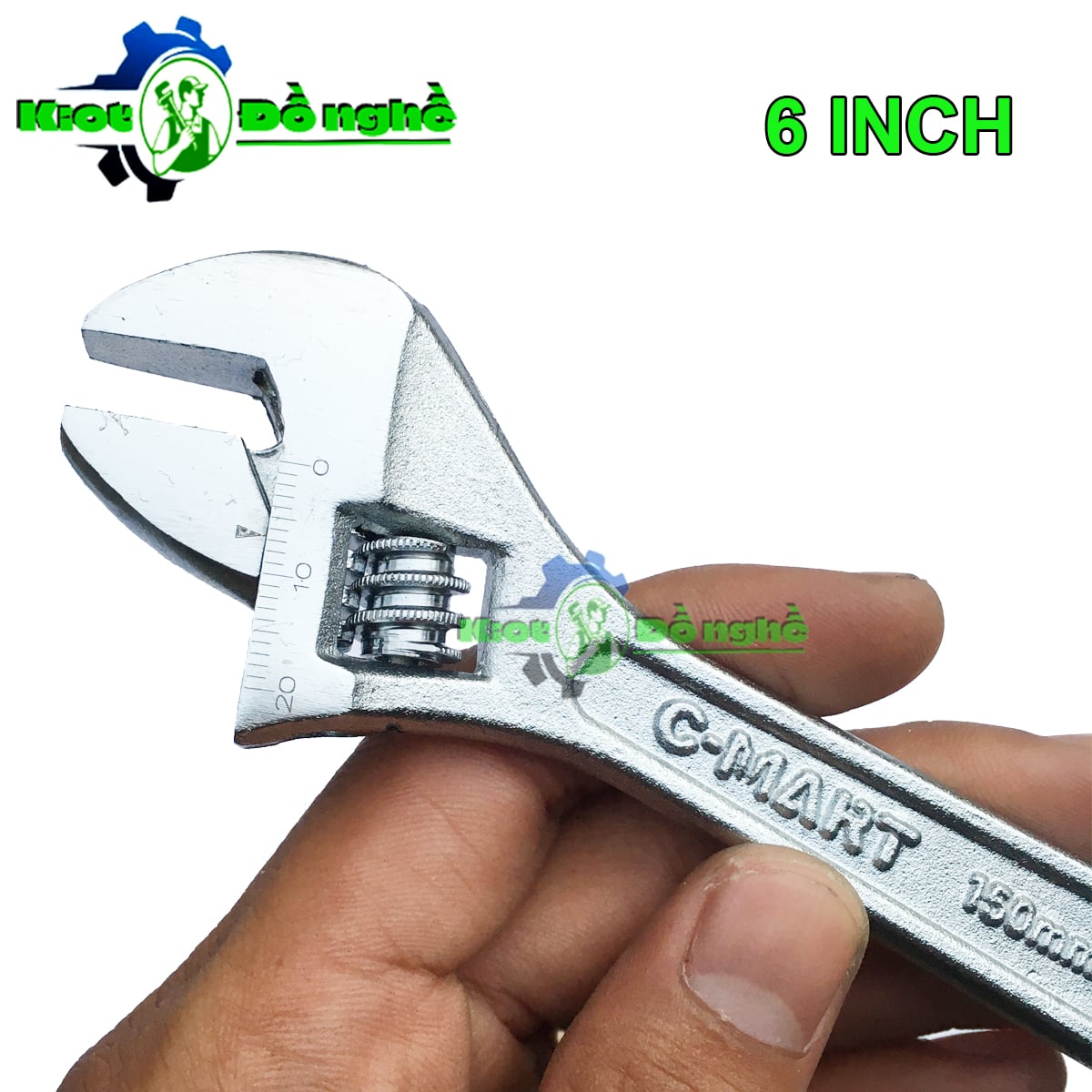 Mỏ lết C-MART F0001 - Size 4 - 6 - 8 - 10 - 12 inch