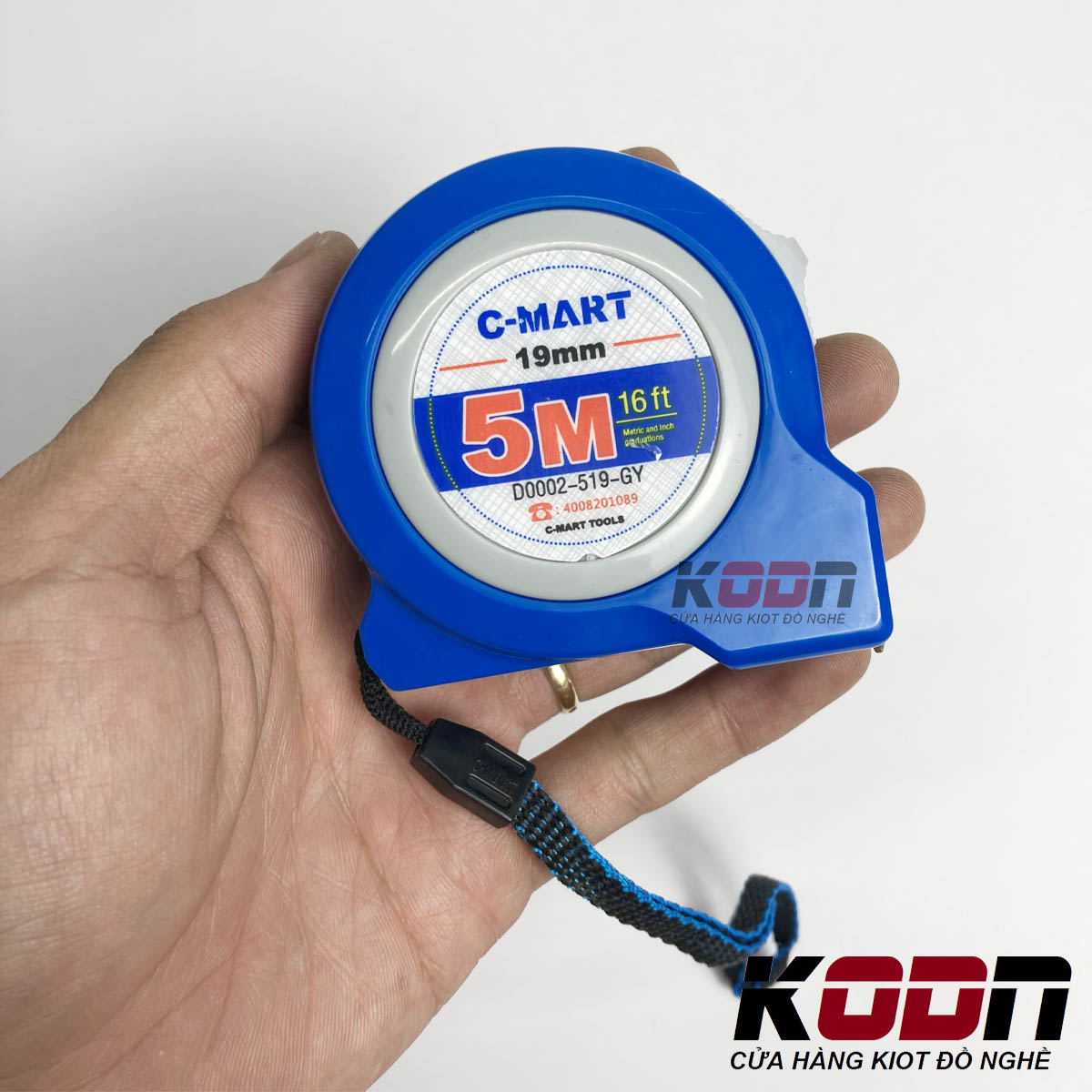 Thước cuộn, thước kéo 2m 3m 5m 7.5m 10m C-MART D0002