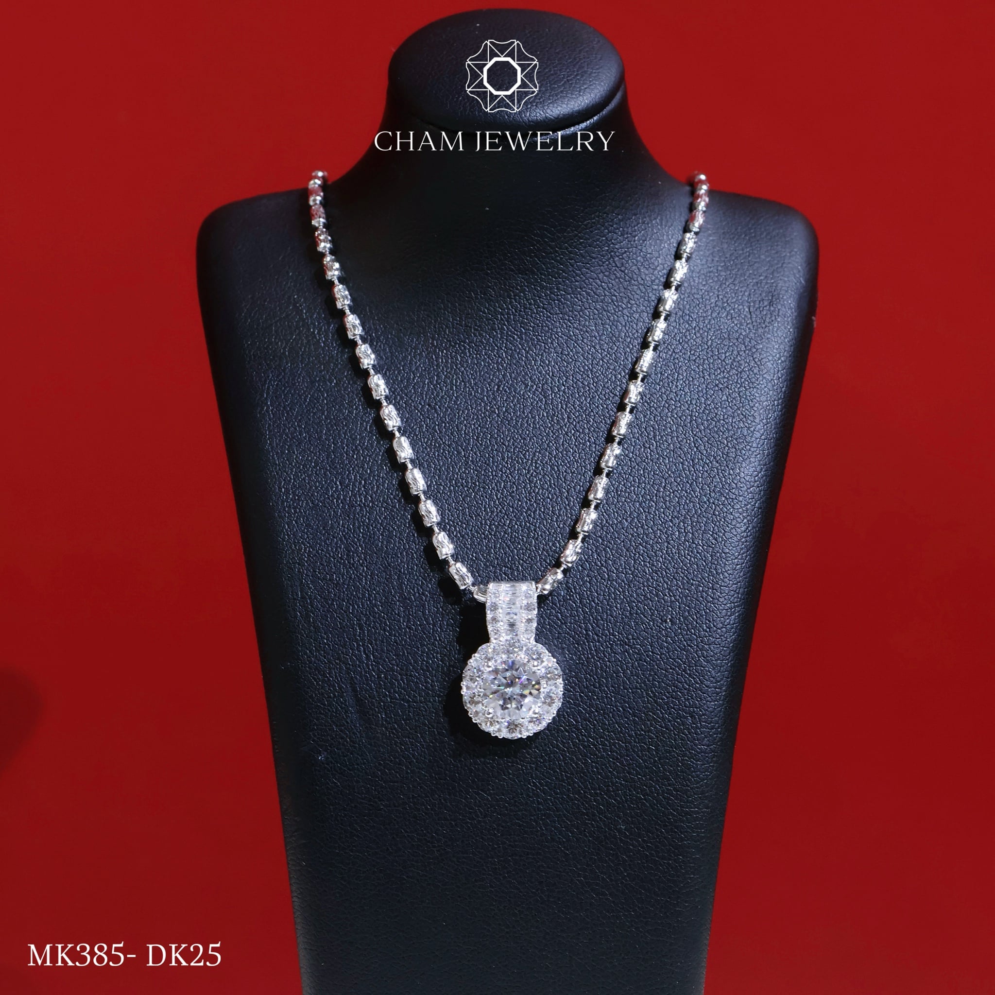 Dây Và Mặt DM385 CHAM JEWELRY, Chủ 7.0mm (D K01).