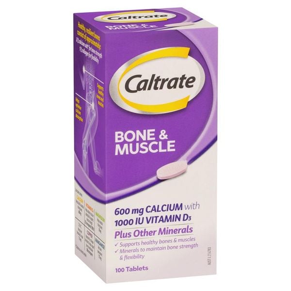 Buy Caltrate Bone and Muscle 100 Tablets Online at Chemist Warehouse®