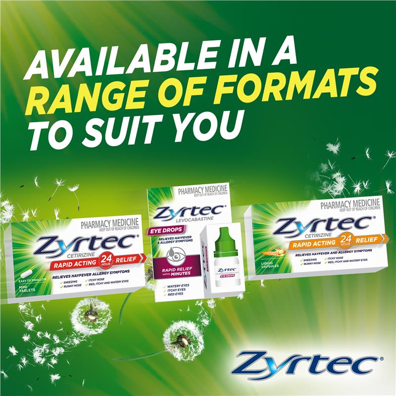 Zyrtec Antihistamine Hayfever & Allergy Nasal Spray 10mL