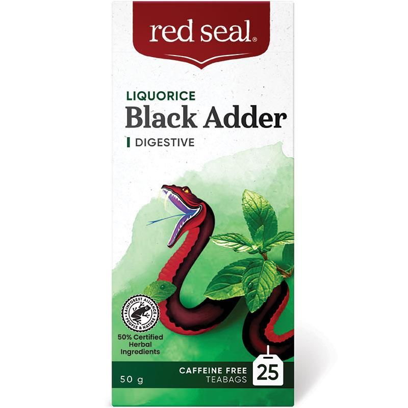Mua Red Seal Black Adder Tea 25 túi trà trực tuyến tại Chemist Warehouse®