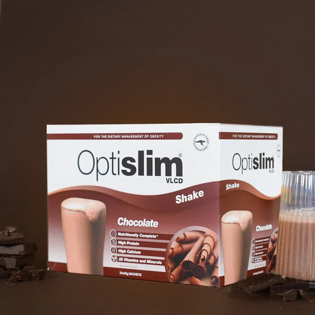 Optislim VLCD Meal Replacement Shake Chocolate 21x43g Sachets