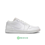 NIKE AIR JORDAN 1 LOW TRIPLE WHITE 553558-136 – Tiệm Giày Cỏ 98