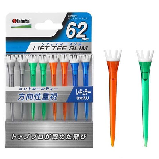 Tee nhựa Lift tee slim GV1420 A 62mm | Tabata – Minh Chân Golf