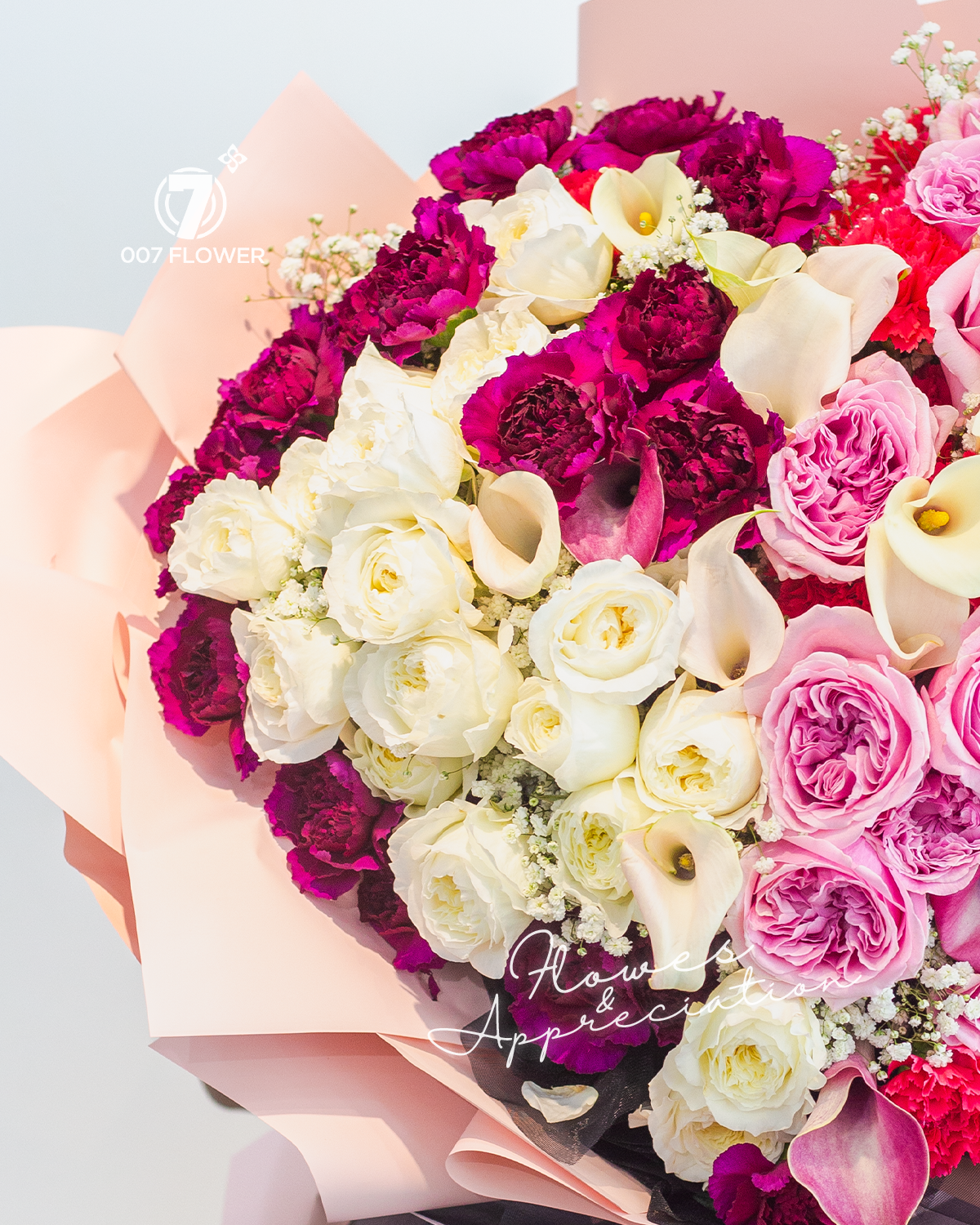 SCENTED JEWELS - Mẫu hoa thiết kế cao cấp – 007 Flower