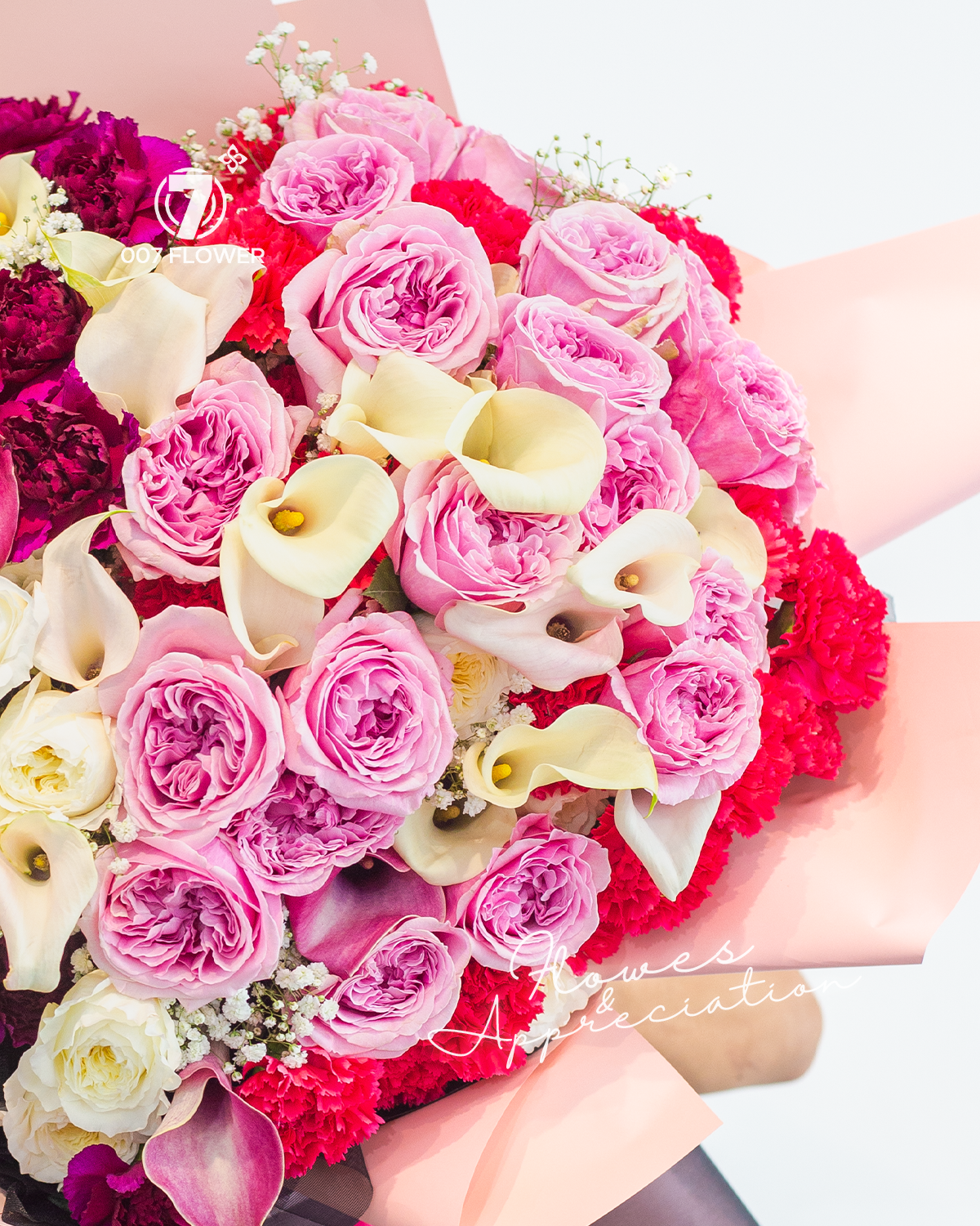 SCENTED JEWELS - Mẫu hoa thiết kế cao cấp – 007 Flower