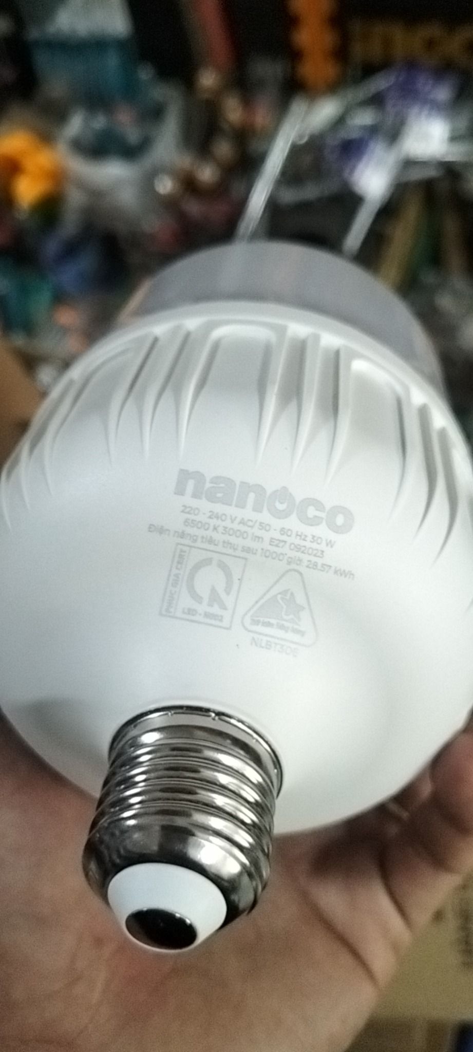 Bóng đèn led bulb trụ 30w NANOCO , bóng led trụ – Nianshop