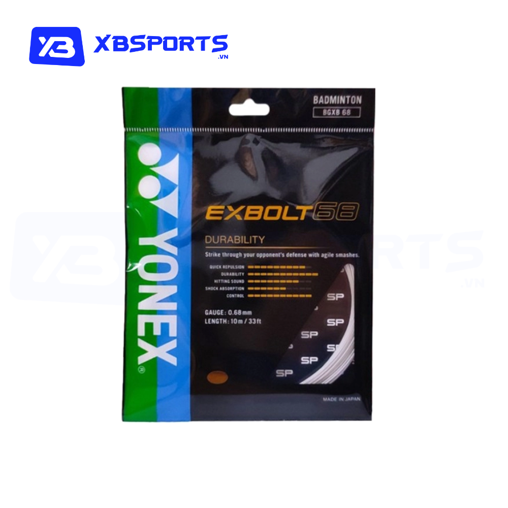 Dây Cước Căng Vợt Yonex BG EXBOLT 68 Chính hãng - XBSPORTS - HỆ THỐNG ...