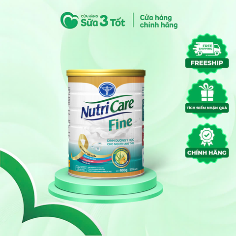 Sữa Bột Dinh Dưỡng Y Học Dành Cho Người Ung Thư Nutri Care Fine_900G – SUA3TOT