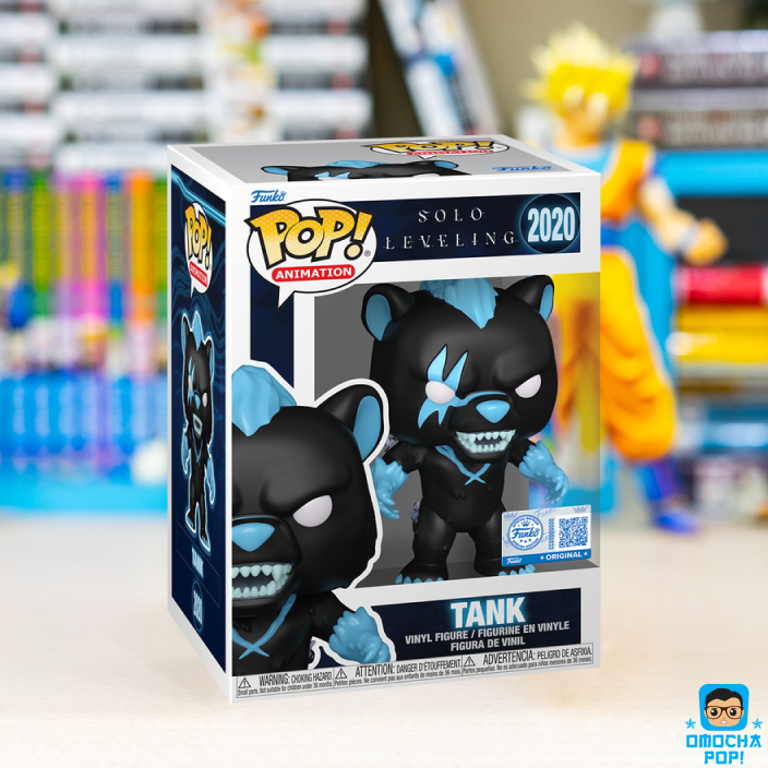 Funko Pop Anime - Solo Leveling : Tank #2020 - Tem QR Exclusive ...