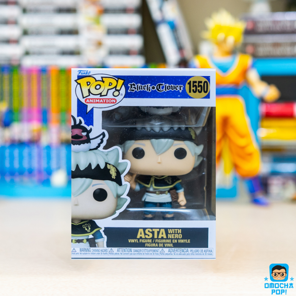 Funko Pop Anime - Black Clover : Asta with Nero #1550 – Omochapop Funko ...