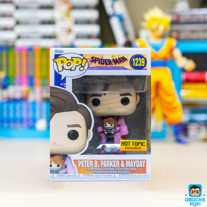 Funko Pop Marvel Spider-Man Across The Spider-Verse : Peter B. Parker ...