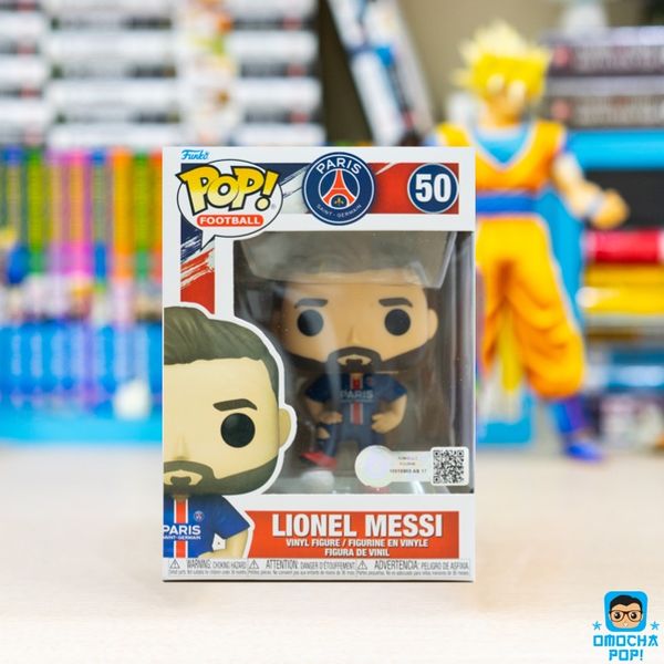Funko Pop Football - Paris Saint Germain : Lionel Messi #50 – Omochapop ...