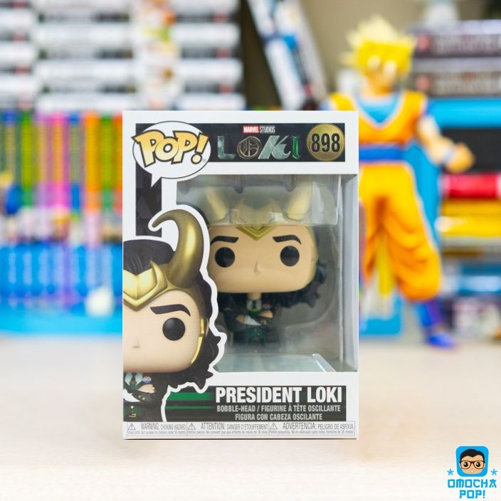 Mô hình chính hãng Funko Pop Marvel Loki - President Loki 898 ...