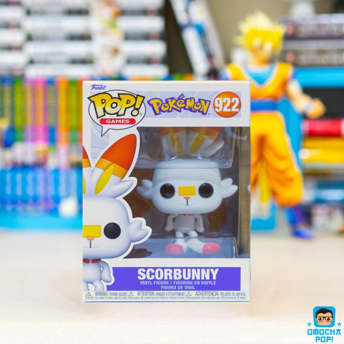 Mô Hình Chính Hãng Funko Pop Games - Pokemon : Scorbunny #922 ...