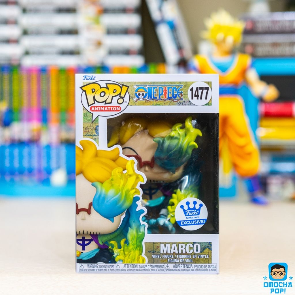 Mô Hình Chính Hãng Funko Pop Anime - One Piece : Marco The Phoenix Tem ...