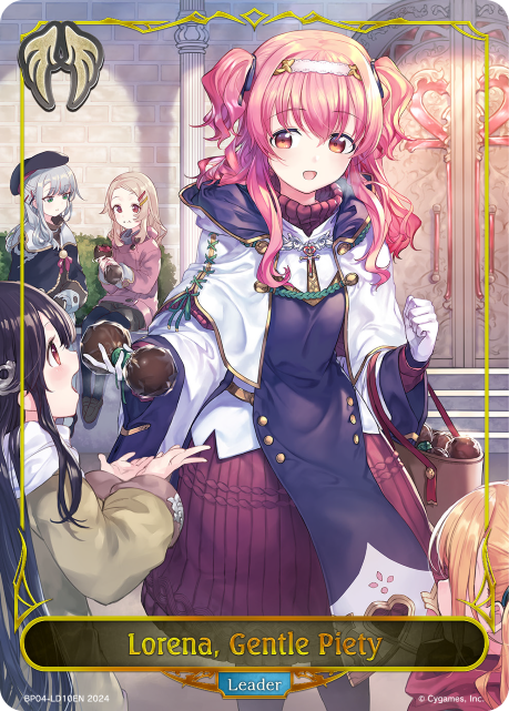 Thẻ bài Shadowverse Evolve BP04-LD10EN - Lorena, Gentle Piety - Havenc – The Elite Card Game Store