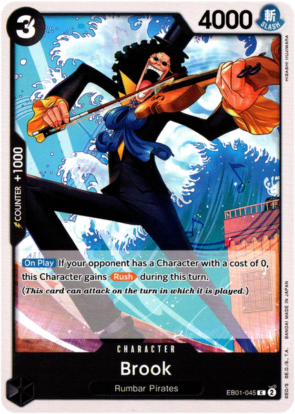 Thẻ bài One Piece EB01-045 - Brook - Character - Common – The Elite ...