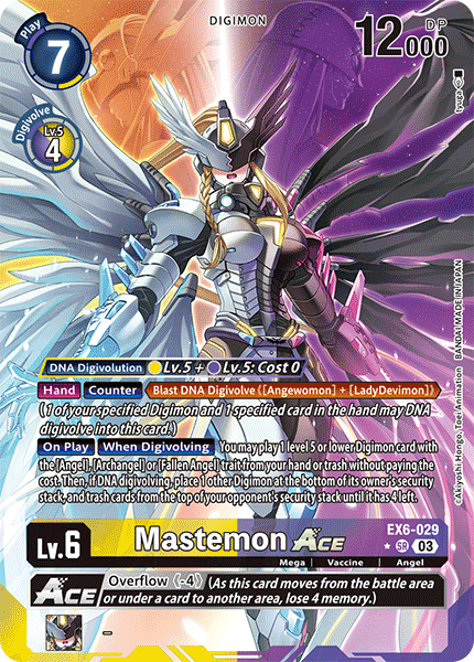 Thẻ bài Digimon EX6-029 - Mastemon ACE (Alternative Art) - Digimon - S ...