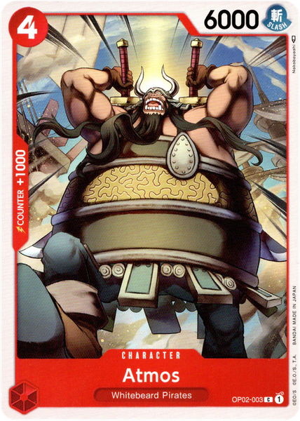Thẻ bài One Piece OP02-003 - Atmos - Character - Common – The Elite ...