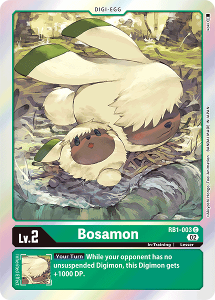 Thẻ bài Digimon RB1-003 - Bosamon - Digi-Egg - Common – The Elite Card ...