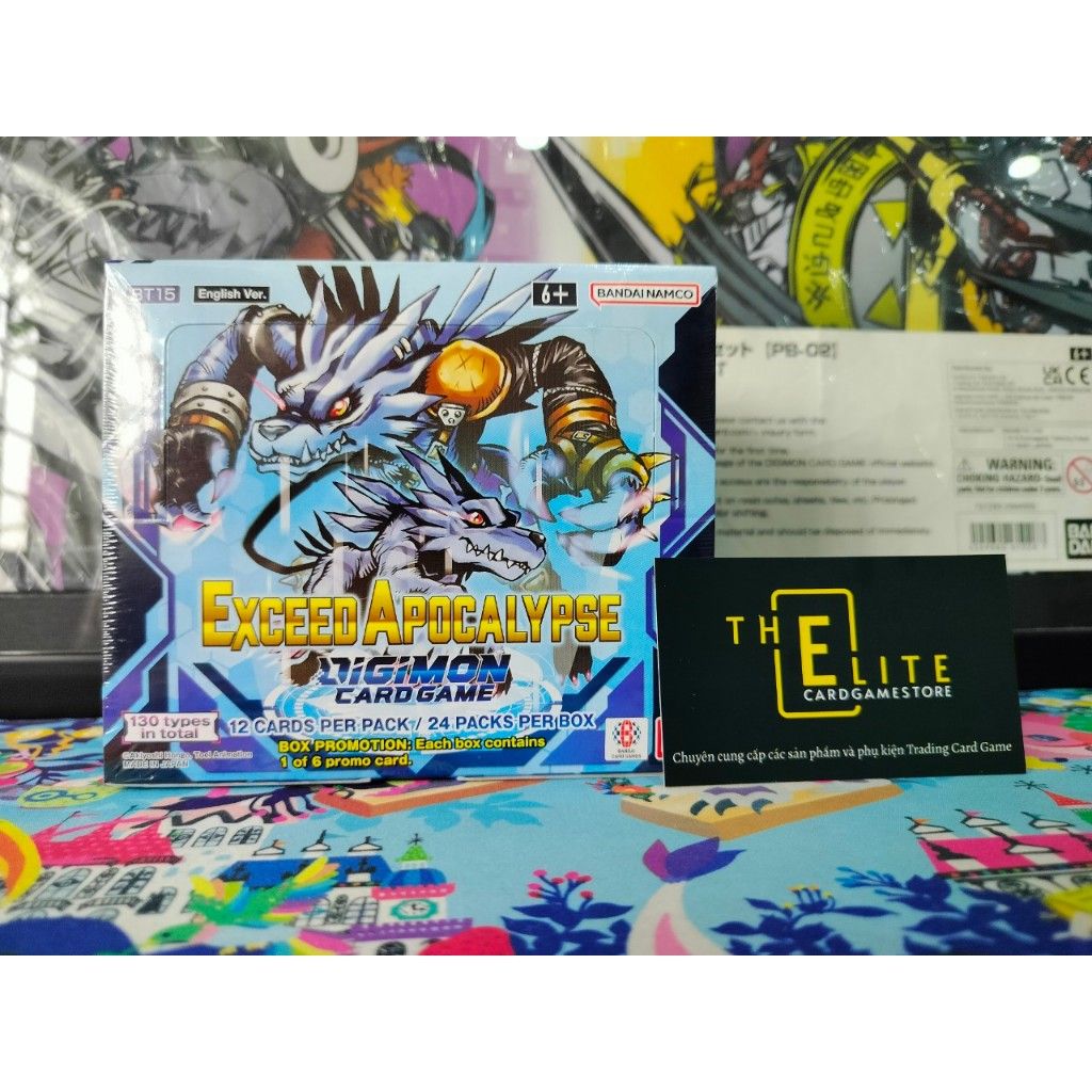 Digimon Card Game Booster Box: Exceed Apocalypse [BT15] - Hộp 24 Pack – The Elite Card Game Store