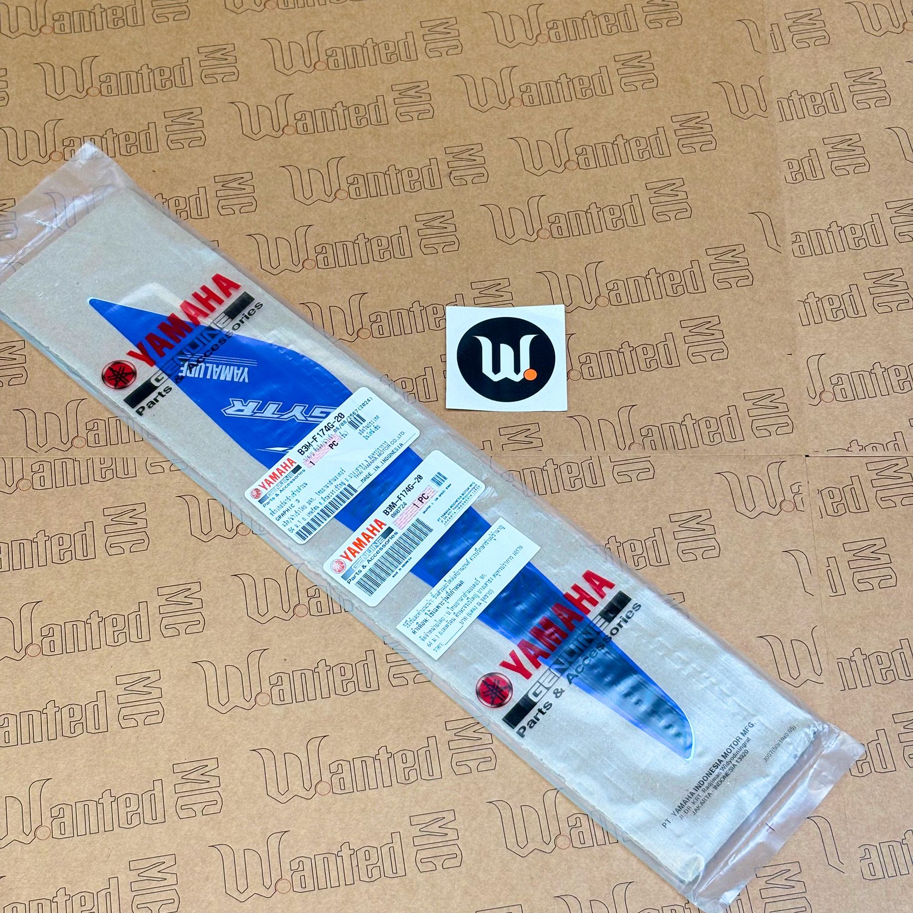 TEM TRÁI XANH WR155 B3M-F174G-20 – Wanted MC - NOW, YOU CAN FLY!