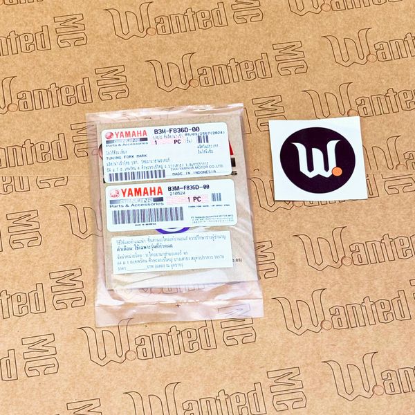 TEM LOGO DÁN ỐP NHỰA ĐẦU ĐÈN WR155 B3M-F836D-00 – Wanted MC - NOW, YOU ...