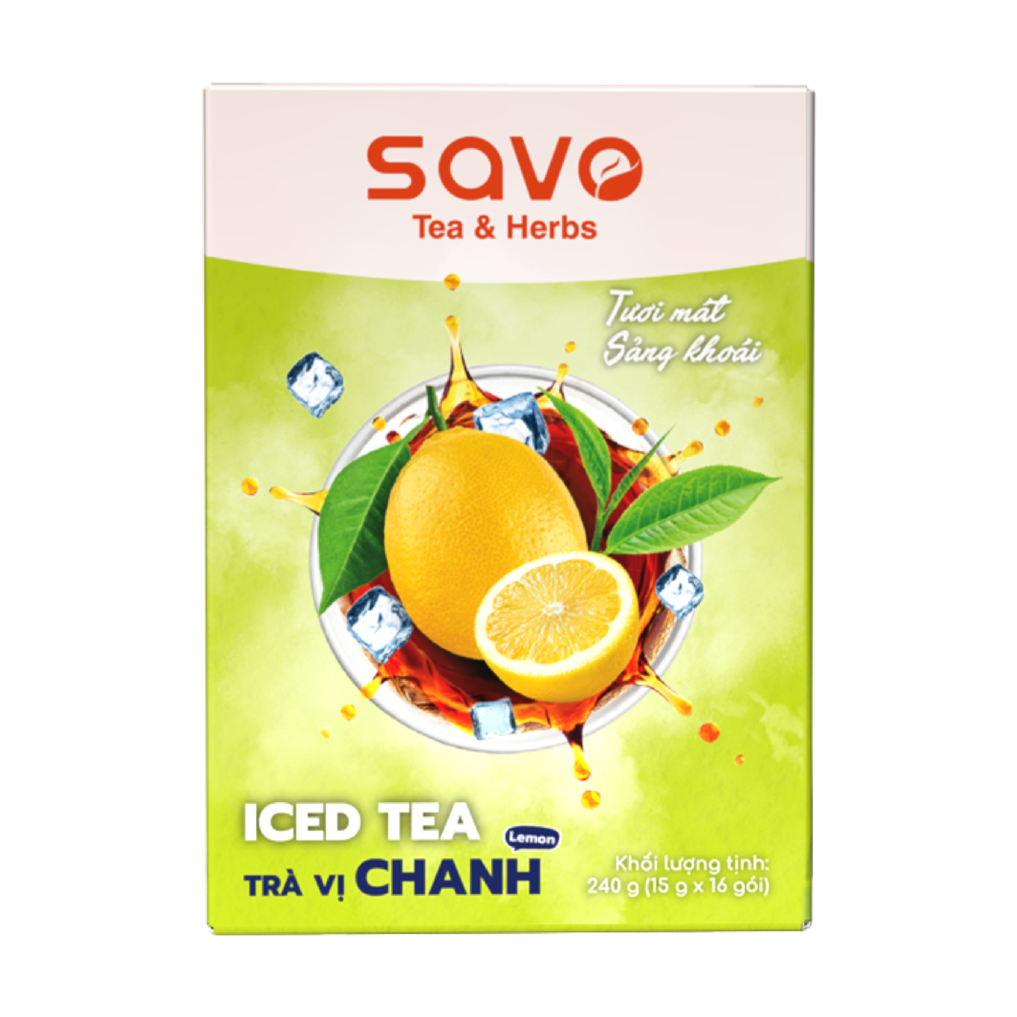 Trà SAVO Iced Tea Chanh – savotea
