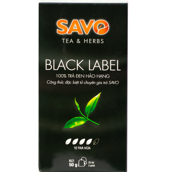 Trà SAVO Black Label – savotea