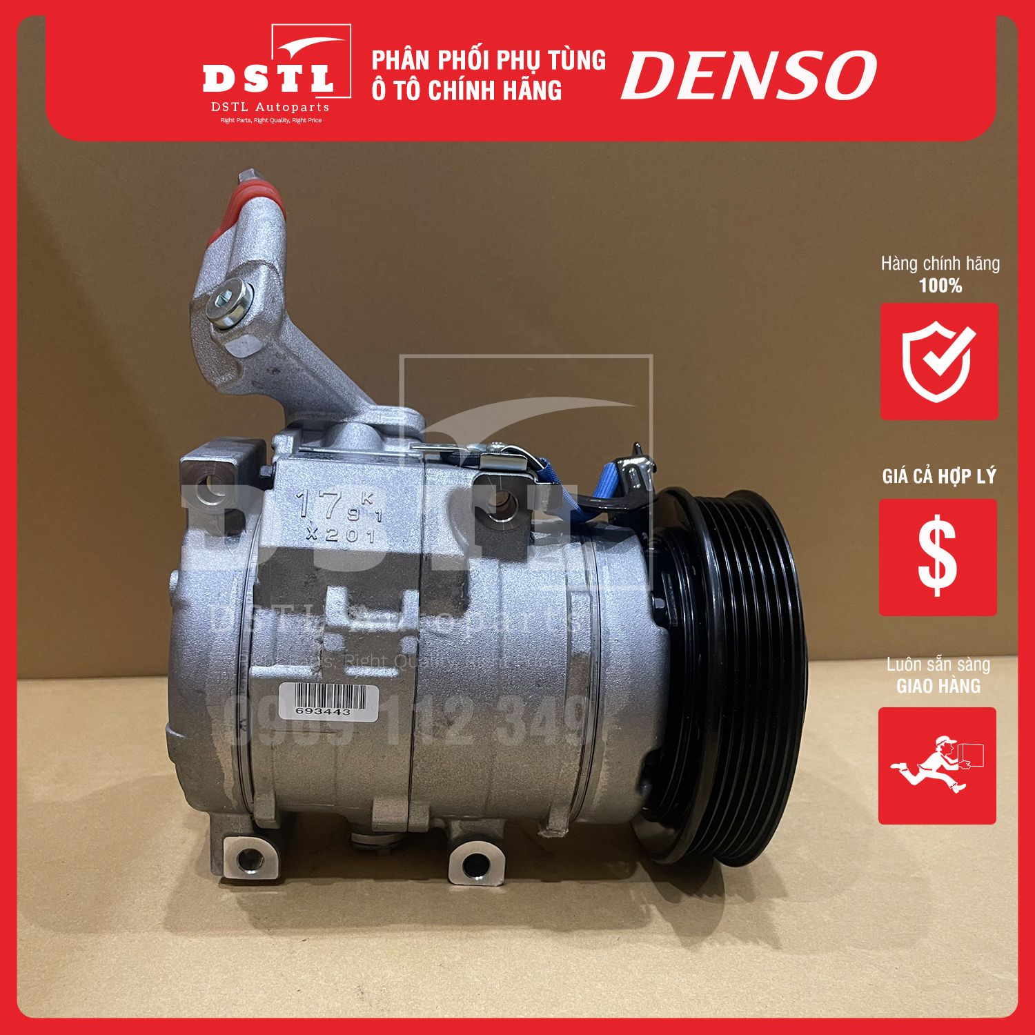 Lốc điều hòa CAMRY 3.0 2003 | Phụ tùng ô tô chính hãng Denso – PHỤ TÙNG ...