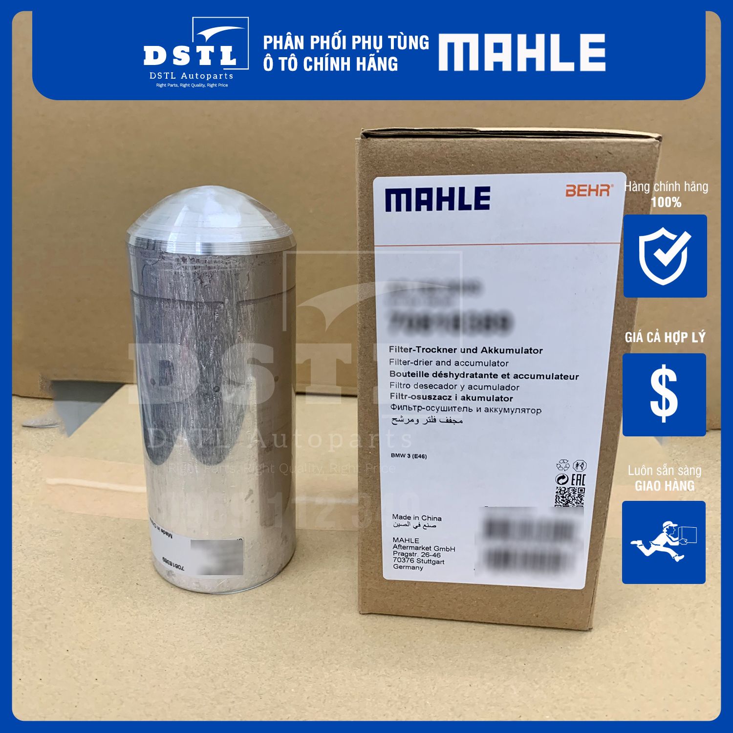 Phin lọc gas BMW 3 E46 | Phụ tùng ô tô chính hãng Mahle Behr – PHỤ TÙNG ...